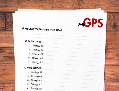 Best Year Ever: Think Big With The GPS – KellerINK